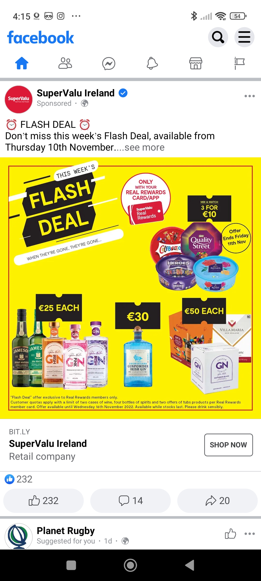 Musgraves SuperValu sweet deals and heavy #alcoholad – Drunkaware